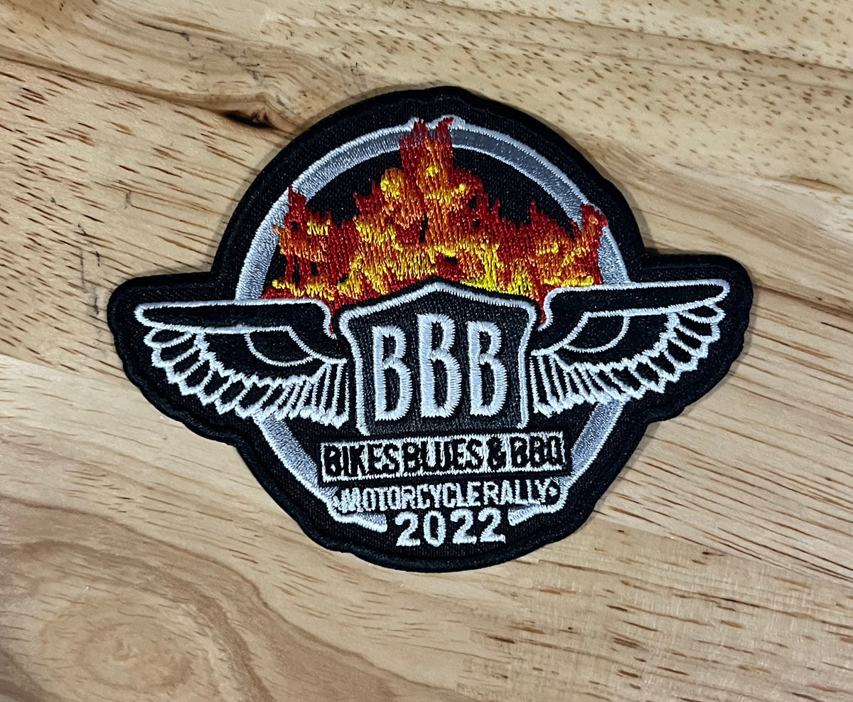 2022 Patch – Bikes, Blues & BBQ